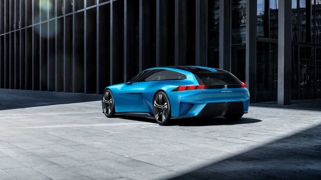 PEUGEOT INSTINCT koncept | autonomno i hibridno vozilo marke PEUGEOT