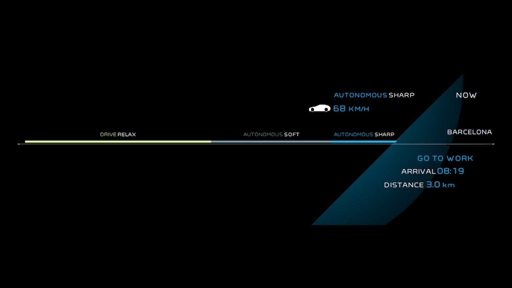 PEUGEOT INSTINCT koncept | autonomno i hibridno vozilo marke PEUGEOT